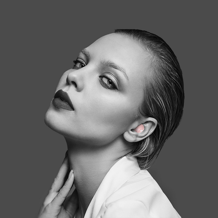 Koru-nappikuulokkeet Valkoinen – Joy Planet Finland